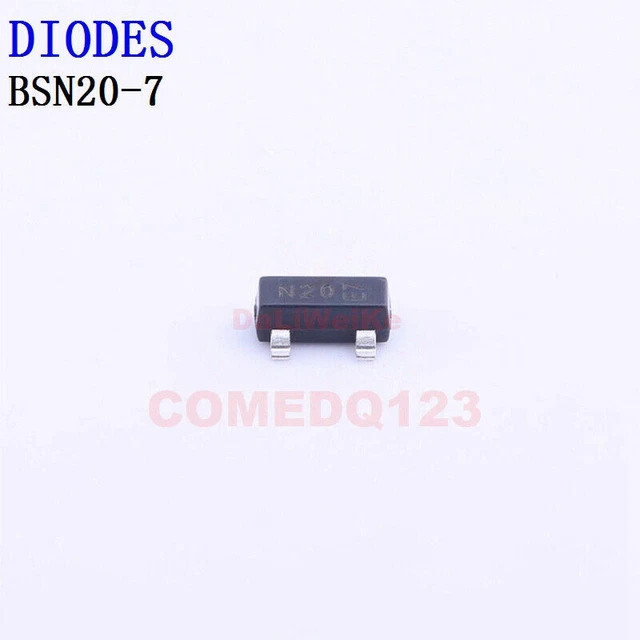 10 PZ TRANSISTOR BSN20-7 SOT-23 DIODI #SY6 EUR 4,14 - PicClick IT