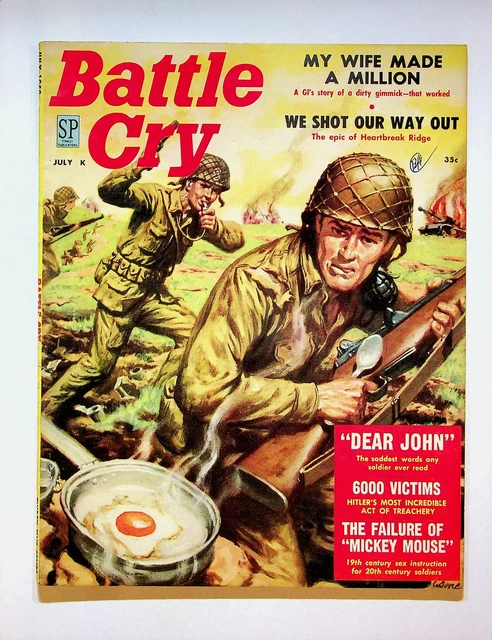 BATTLE CRY MAGAZINE Vol. 3 #1 VG/FN 5.0 1958 £47.36 - PicClick UK