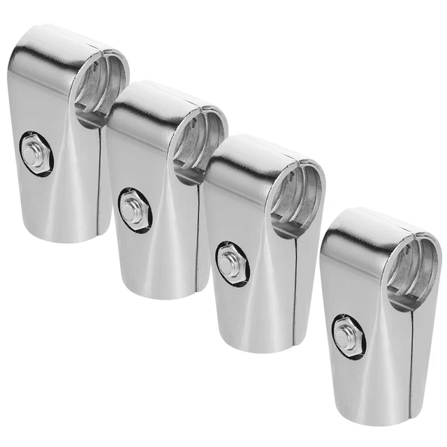 4 PCS TWO-WAY Connector Chain Link Fence Fittings Accessories £13.35 ...
