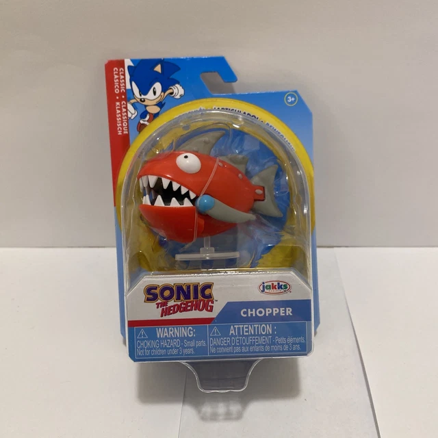 JAKKS PACIFIC SONIC The Hedgehog CHOPPER Robot Fish 2.5" Action Figure ...