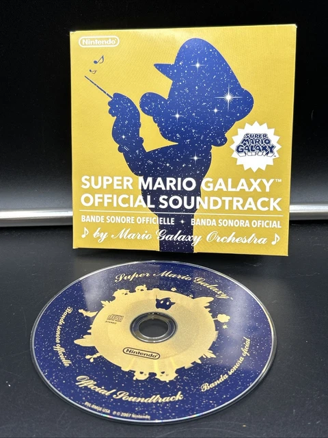 NINTENDO SUPER MARIO Galaxy Official Soundtrack CD 2007 £13.66 ...