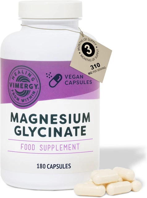 VIMERGY MAGNESIUM GLYCINATE 310mg - High Potency Wellness Support ...