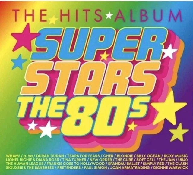 VARIOUS ARTISTS : The Hits Album Superstars - The 80s CD Set 3 discs ...