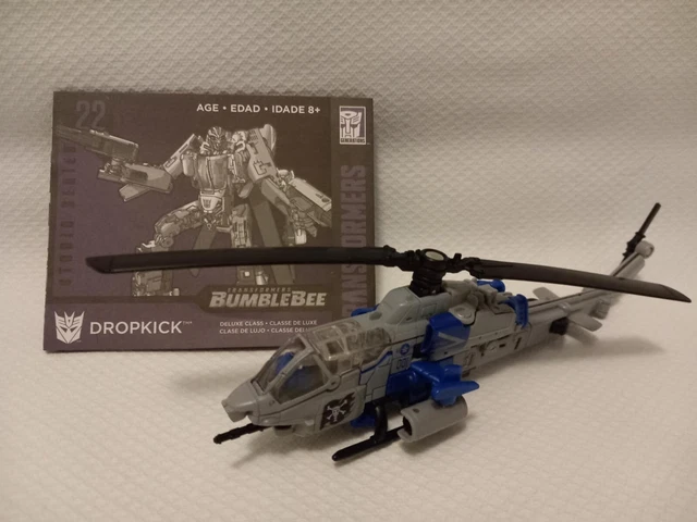 TRANSFORMERS STUDIO SERIES #22 Deluxe Class Dropkick (Bumblebee Movie ...