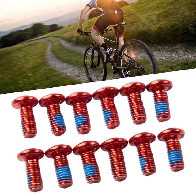 ANTI SKID THREAD Stainless Steel Bolts for Bicycle Disc Brake Rotors ...