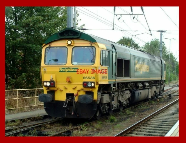 PHOTO CLASS 66 Loco No 66536 (2) £1.65 - PicClick UK