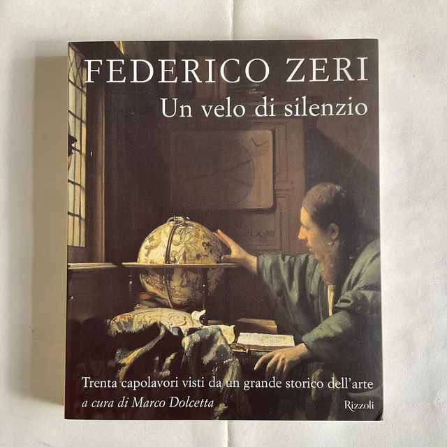 FEDERICO ZERI UN velo di silenzio Libro Nuovo Rizzoli Editore Brossura ...