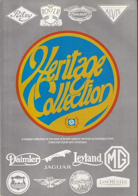 HERITAGE COLLECTION CATALOGUE Graham Robson Classic British Cars ...