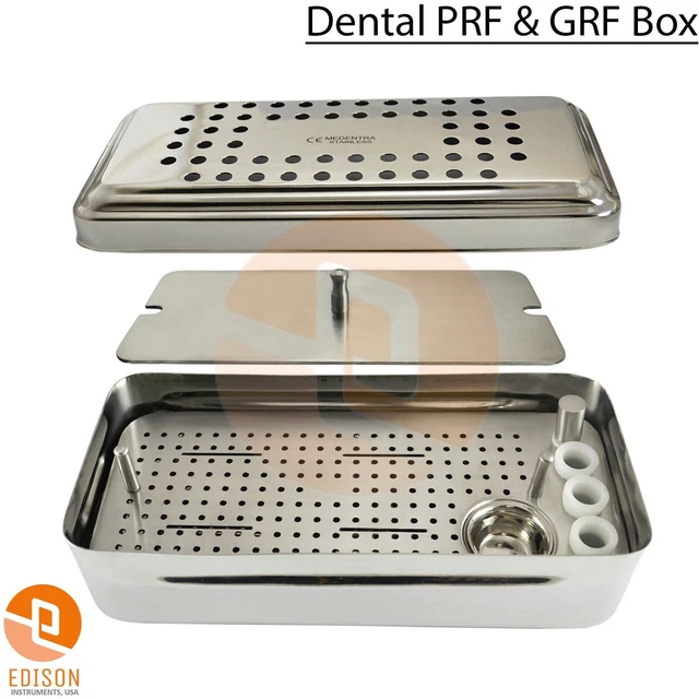 PRF AND GRF Box Platelet Rich Fibrin Preserve Membrane Implant Surgery ...