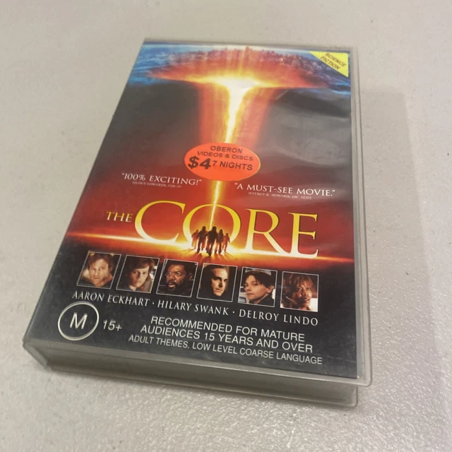 THE CORE VHS Ex Rental Big box $17.40 - PicClick AU
