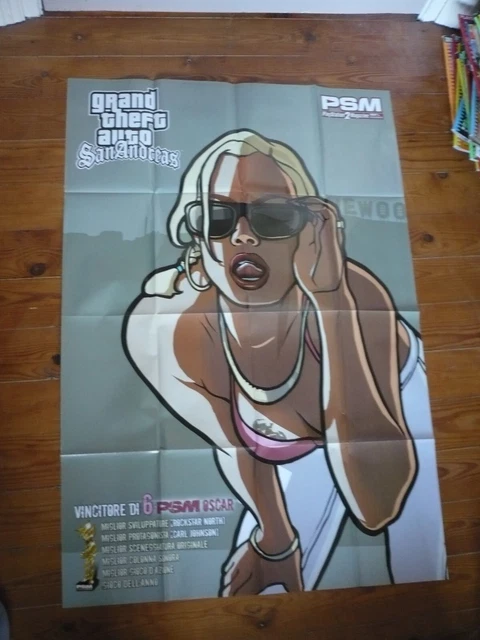 POSTER GÉANT GRAND Theft Auto San Andreas GTA EUR 5,99 - PicClick FR