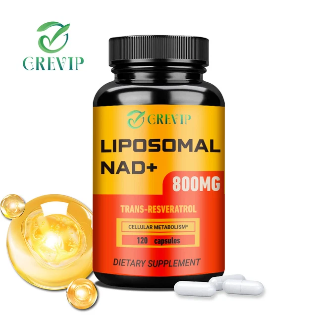 NAD+ 800MG - Resveratrol - DNA Repair Anti-aging Antioxidant Supplement ...