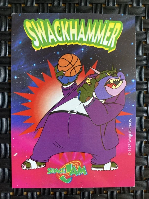 CARTE SPACE JAM SWACKHAMMER TECHNIQUE BASKET Upper Deck 1997 Vintage ...