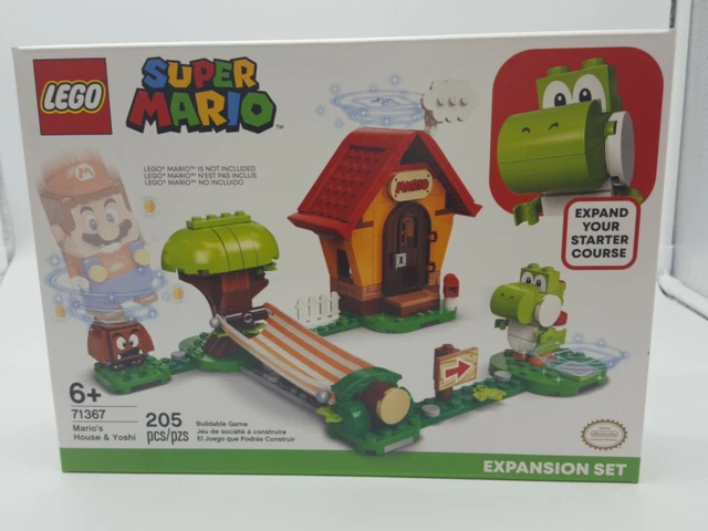 LEGO SUPER MARIO: Mario’s House & Yoshi Expansion Set (71367) £12.68 ...