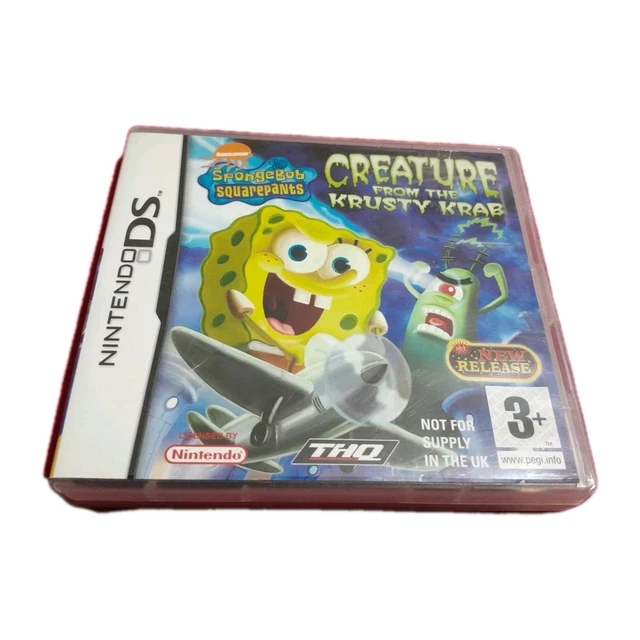 NINTENDO DS - SPONGEBOB SQUAREPANTS- Creature From The KRUSTY KRAB ...
