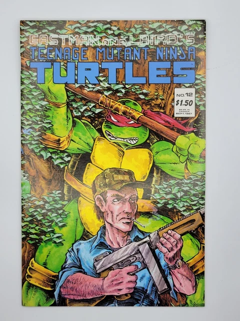 TEENAGE MUTANT NINJA Turtles 12 (Eastman and Laird) - October 1987 ...