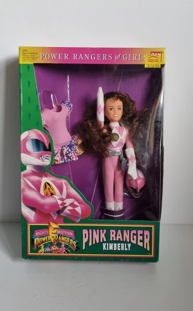 MIGHTY MORPHIN POWER Rangers for Girls Pink Ranger Kimberly 9" Doll ...