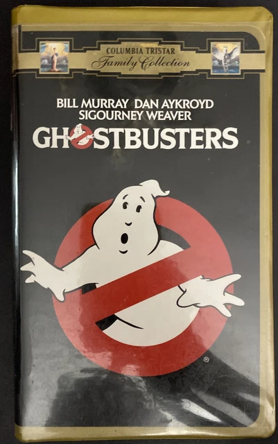 GHOSTBUSTERS VHS MOVIE 1984 Comedy Clamshell Case Bill Murray Dan ...