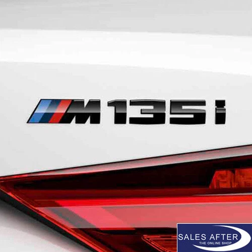ORIGINAL BMW F40 M135i Schriftzug schwarz Logo badge black auch F20 F21 ...