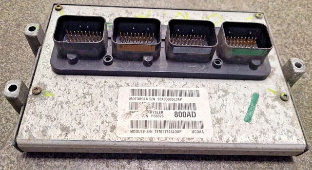 2004 DODGE RAM 1500 5.7 HEMI A/T Engine Computer Ecu Ecm Pcm Control ...