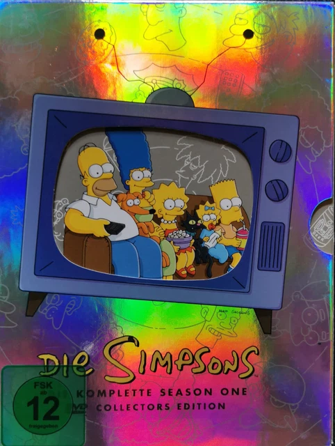 DIE SIMPSONS - 3 DVDs Die komplette Season one Staffel 1 2001 EUR 4,00 ...