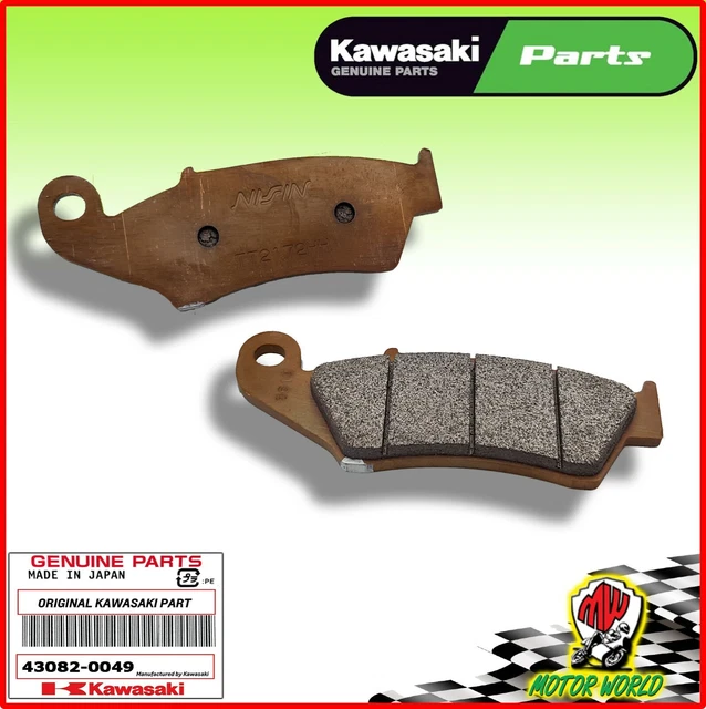 43082-0049 PLAQUETTES DE Frein Avant D'Origine Kawasaki KX F 250 2018 ...