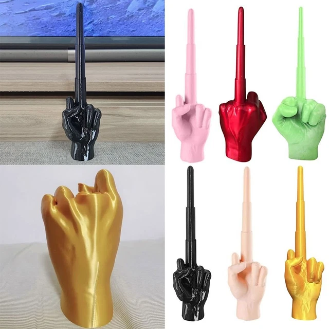 PLASTIC RETRACTABLE SWORD Model Toys 3D Middle Finger Toy Kids Gift $7. ...