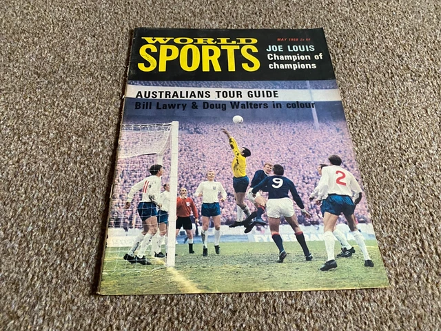 WFBK15 WORLD SPORTS Magazine 10X8 Cover Page May 1968 EUR 12,85 ...