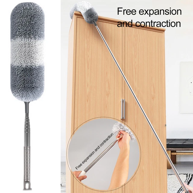 FEATHER DUSTER HANDLE Microfiber Duster Gap Cleaner for Dust Removal ...