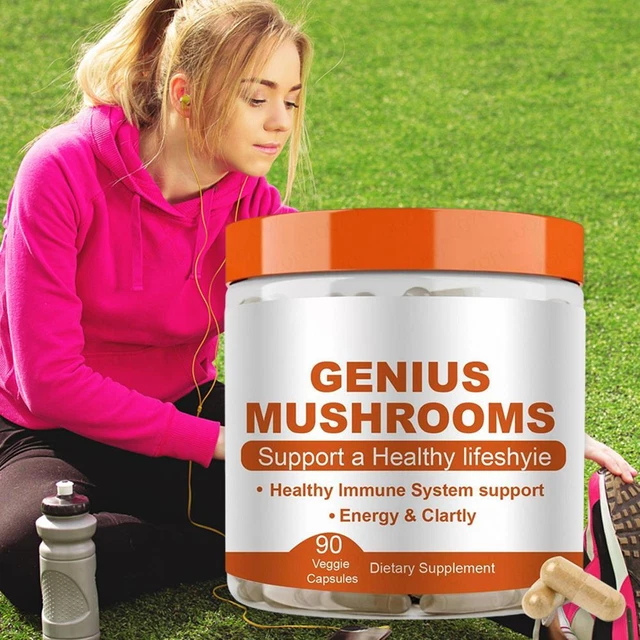 MUSHROOM COMPLEX SUPPLEMENT, Strngthens Immunity Promotes Memory,Focus ...