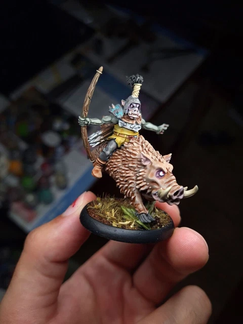 PIG-FACED ORC CAVALRY(X6)/DUNGEONS and Dragons/LOTR/Wargaming/Warp ...