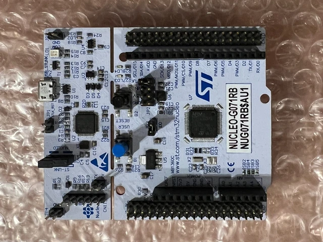 STM32 NUCLEO-64 DEVELOPMENT board with STM32G071RB MCU, supports ...