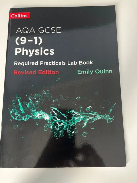 AQA GCSE PHYSICS (9-1) Required Practicals Lab Book (Collins) £5.73 ...