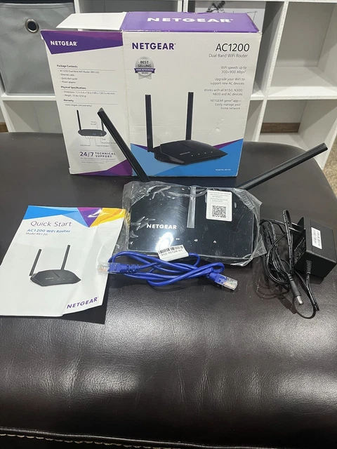 NETGEAR AC1200 DUAL Band Wifi Router Model R6120 $20.00 - PicClick