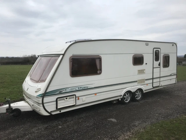 ABBEY SPECTRUM 520 twin axle caravan double bed £5,000.00 - PicClick UK