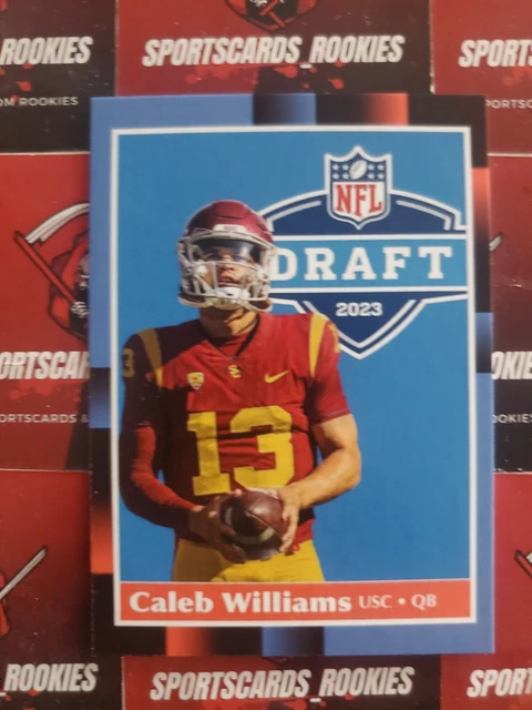 SCHEDA RC ROOKIE ROOKIE PERSONALIZZATA CALEB WWILLIAMS USC 2022-23 NFL ...