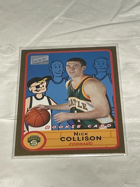 2003 BAZOOKA #287 Nick Collison Seattle SuperSonics recrue EUR 1,09 ...