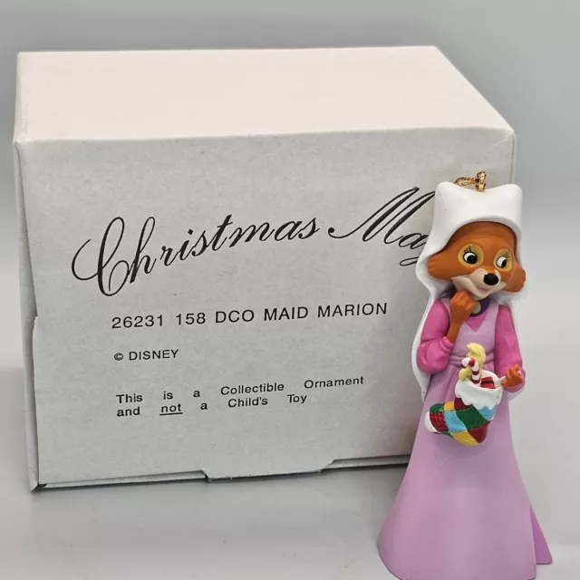 GROLIER DISNEY ROBIN Hood Maid Marion Christmas Ornament w/ Box £17.41 ... GROLIER DISNEY ROBIN Hood Maid Marion Christmas Ornament w/ Box £17.41 ...