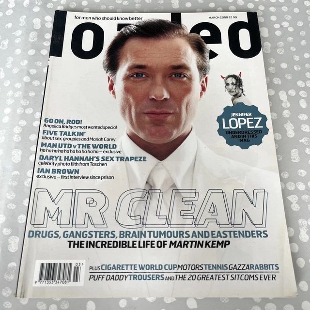 LOADED MAGAZINE MARCH 2000 No 71 Martin Kemp Jennifer Lopez Used £4.20 ...