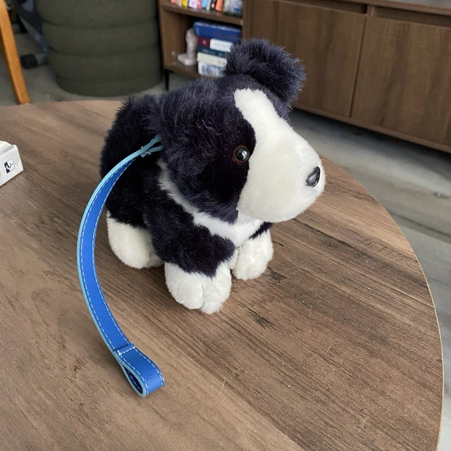 JESSIE BORDER COLLIE With Lead Plush Toy Keel Toys £0.99 - PicClick UK
