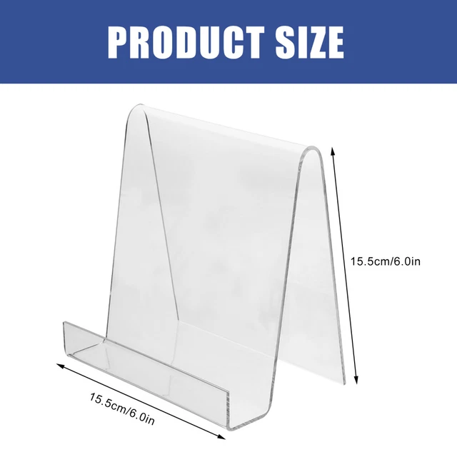 SUPPORT D'AFFICHAGE PORTE-TABLETTE Transparent De Livre Acrylique ...