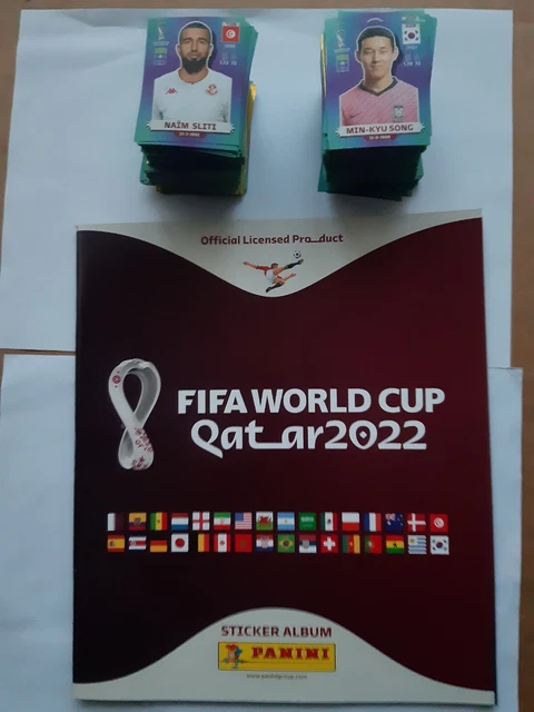 STICKER PANINI WORLD Cup Qatar 2022 SET COMPLET 670 stickers album ...