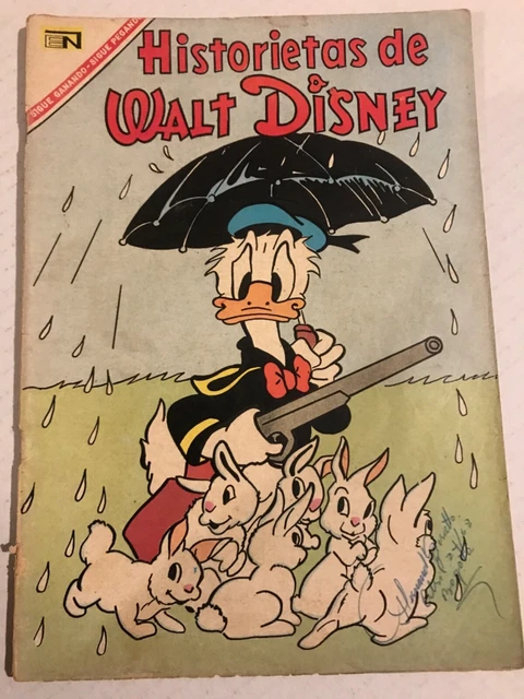 HISTORIETAS DE WALT DISNEY #349 : SEA Comic 1967 Fine; Donald Duck w/ Gun, Barks EUR 24,59 ...
