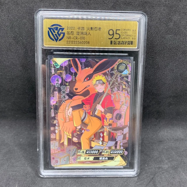 NARUTO KAYOU CCG - Naruto & Kurama CR-010 Tier 2 Case Hit Card - Graded ...