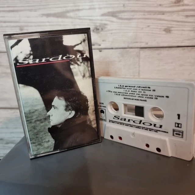 CASSETTE AUDIO K7 Michel Sardou Le Bac G Le Cinema D'audiard 1992 Tape ...