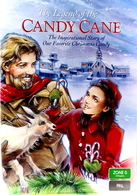 LEGEND OF CANDY Cane DVD Kids Family Christmas Movie 2001 Animated ...