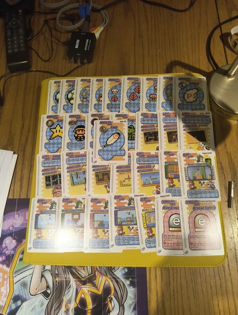 SUPER MARIO ADVANCE 4: Super Mario Bros. 3 E-Reader Cards - Lot of 31 ...