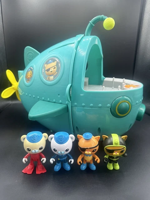MATTEL OCTONAUTS FOLD Out Midnight Zone Gup A Vehicle Playset & Figures ...
