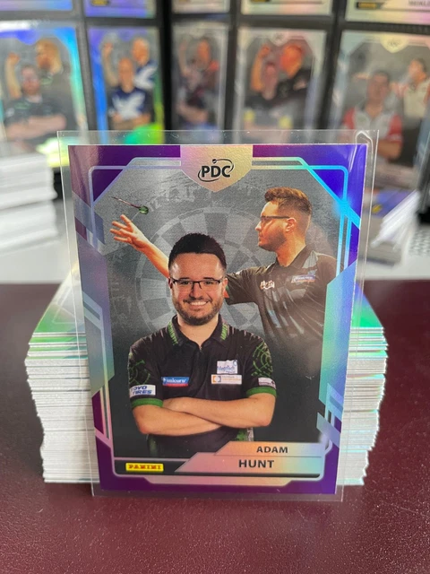 PANINI PDC WORLD CHAMPIONSHIP Darts 2026 - ADAM HUNT PURPLE /180 EUR 15 ...
