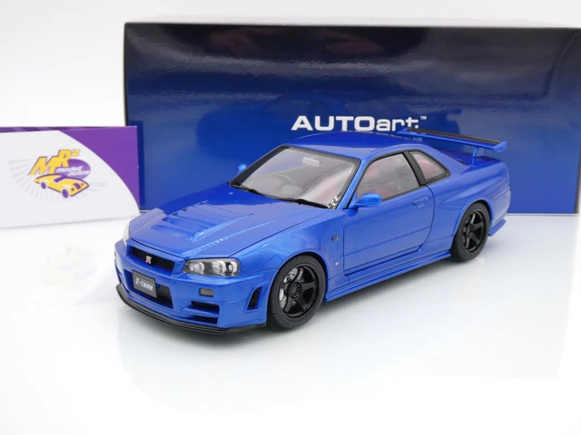 AUTOART 77462 # Nissan Skyline GT-R (R34) Nismo Z-tune Bj. 2005 " blau " 1:18 EUR 299,95 ...